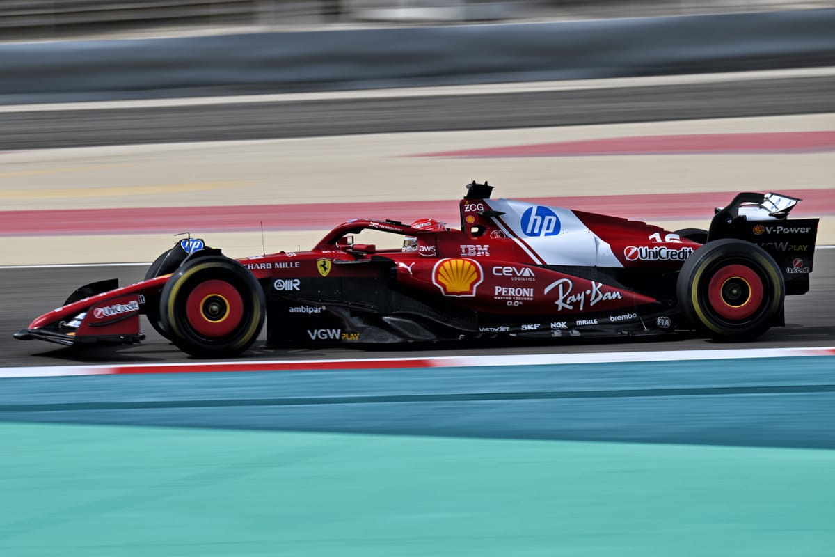Leclerc Tops Final Bahrain F1 Test Morning